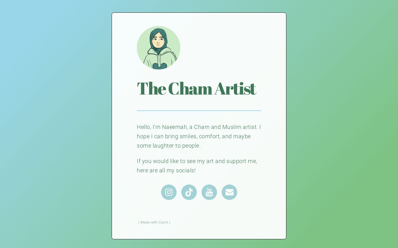 The Cham Artist